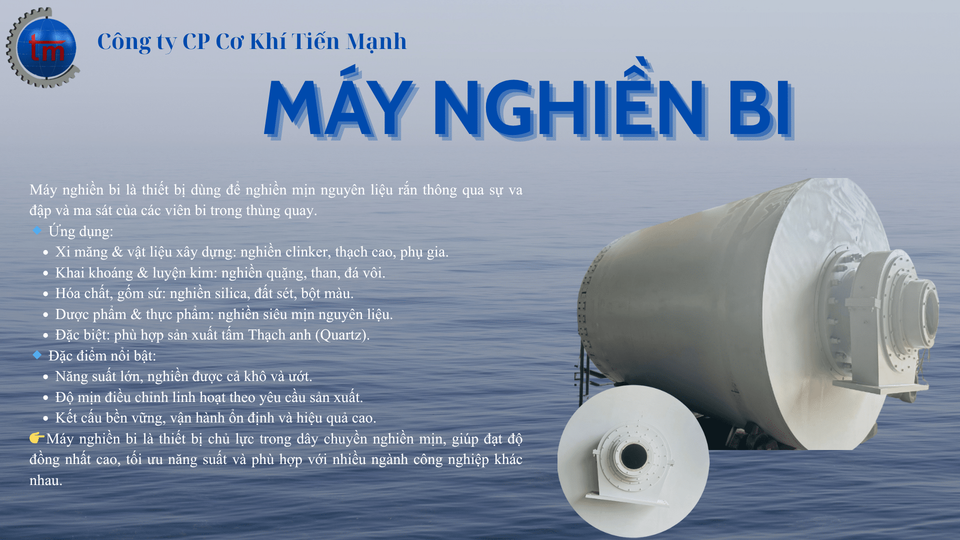 MÁY NGHIỀN BI (BALL MILL) – GIẢI PHÁP NGHIỀN MỊN HIỆU QUẢ VÀ BỀN BỈ CHO ...